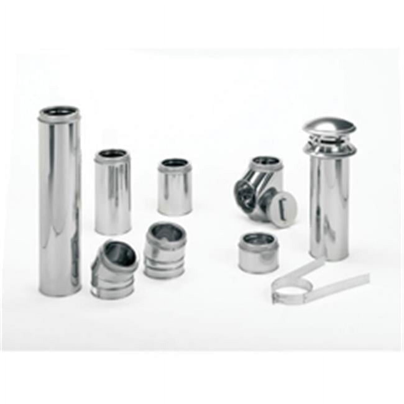 M & G DURAVENT 2465569 6 in. x 60 in. Duratech Factory-Built Chimney ...