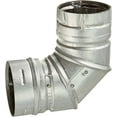 M&G DURAVENT INC 3PVL-E90R 3" Vent 90DEG Elbow - Walmart.com