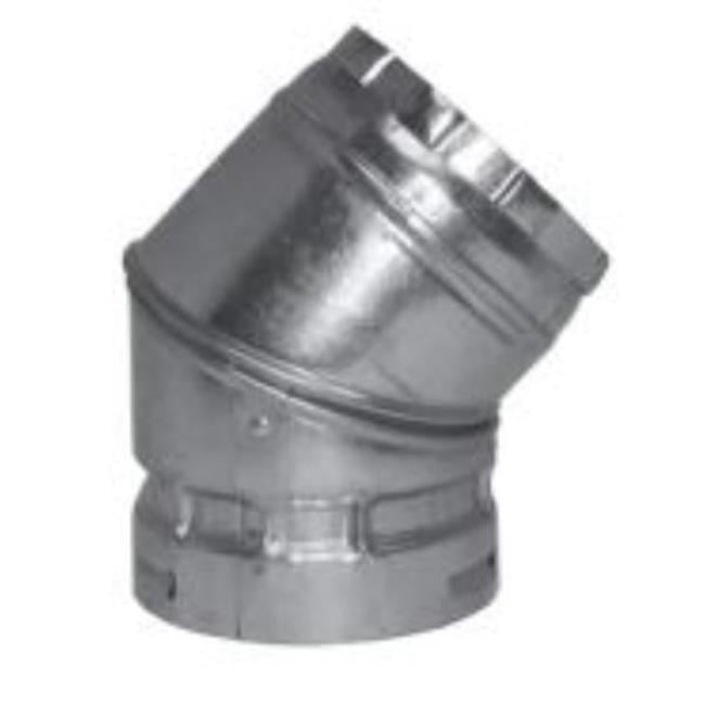 M&G DuraVent 10-Inch Inner Diameter B-Vent 45-Degree Adjustable Elbow ...