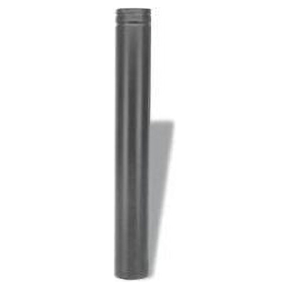 M & G Duravent 3PVP-60B 3 Inch x 60 Inch Pelletvent Pro Pipe Black ...