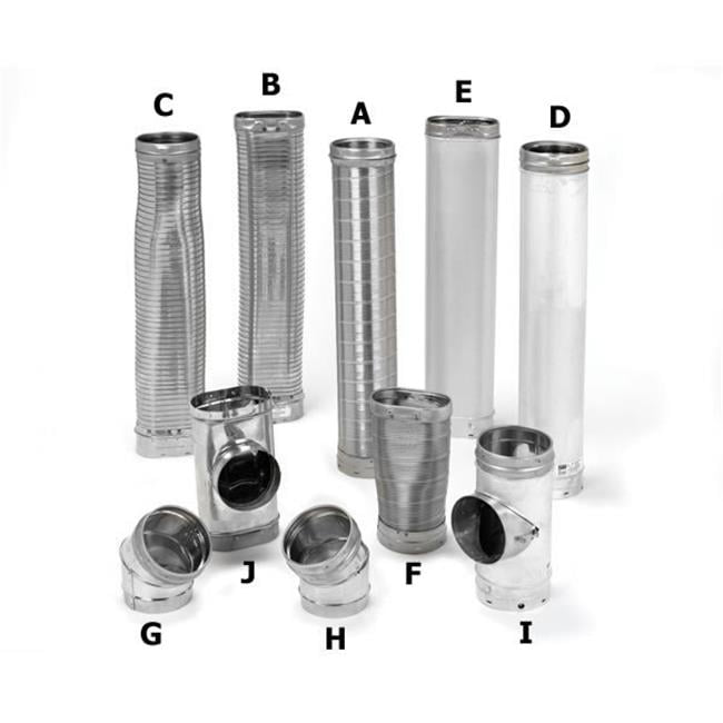 M & G Duravent 4636 DuraLiner 6 Inch x 36 Inch Rigid Liner - Walmart.com