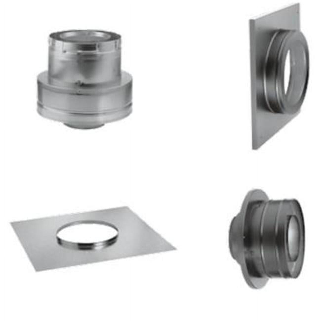 M & G Duravent 46DVA-KMC DirectVent Pro Masonry Chimney Conversion Kit ...