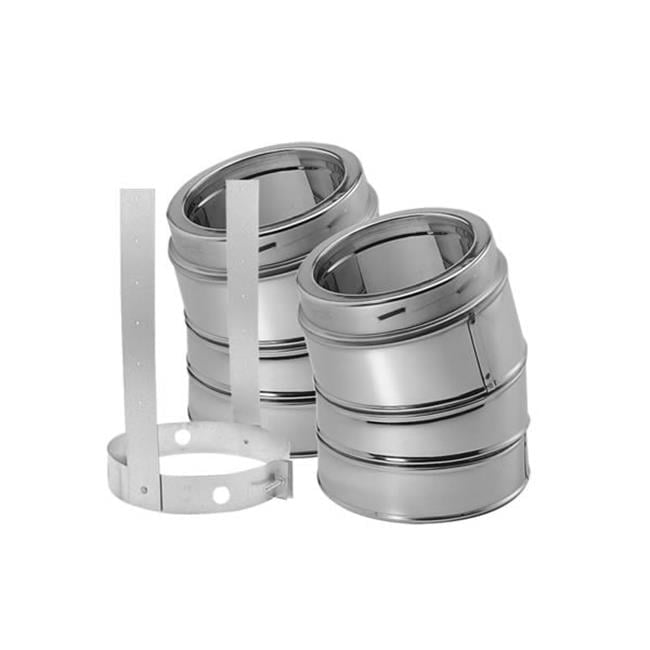 M & G Duravent 6DT-E15K 6 Inch Dura-Vent Duratech Galvalume 15 Deg ...