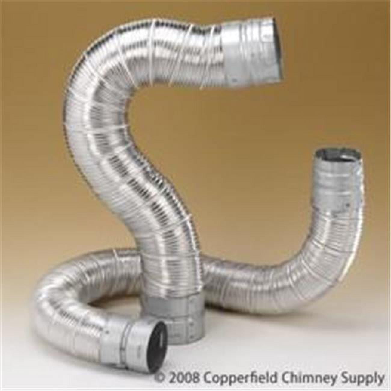 M & G Duravent 6DV60 6 Inch x 60' Dura-Connect Gas Connector Pipe .012 ...