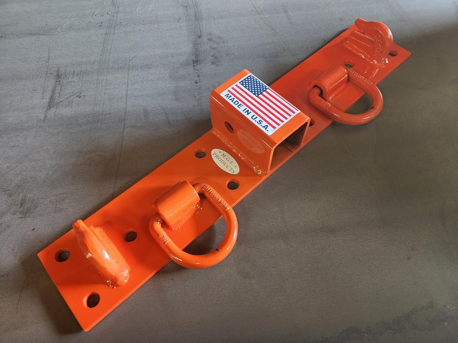 M.G.E. Products Compact Tractor Bolt on Chain Hooks, D Rings, Receiver ...