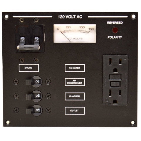 M&G Electronics Boat Breaker Panel 025-3982 | Wellcraft 120V - Walmart.com