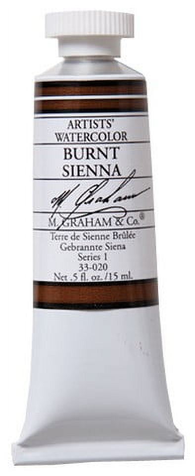 M GRAHAM BURNT SIENNA 15ML WATERCOLOR - Walmart.com