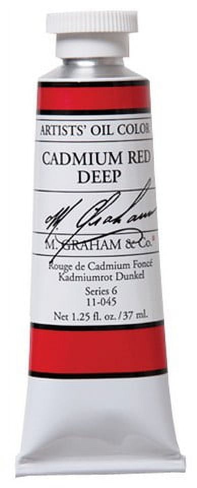 M GRAHAM CADMIUM RED DEEP 37ML OIL COLOR - Walmart.com