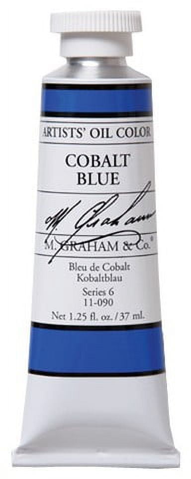 M.GRAHAM & CO. 11090 M GRAHAM COBALT BLUE 37ML OIL COLOR - Walmart.com