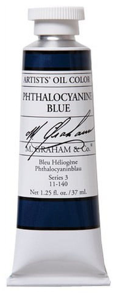 M GRAHAM PHTHALO BLUE 37ML OIL COLOR - Walmart.com