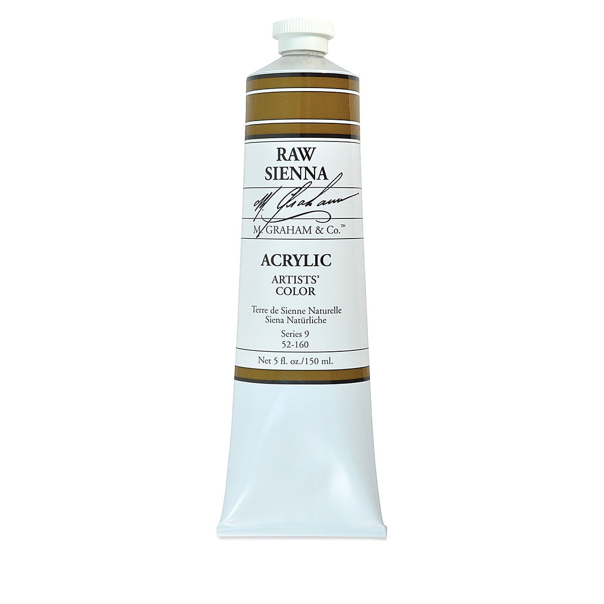 M GRAHAM RAW SIENNA 150ML TUBE ACRYLIC - Walmart.com