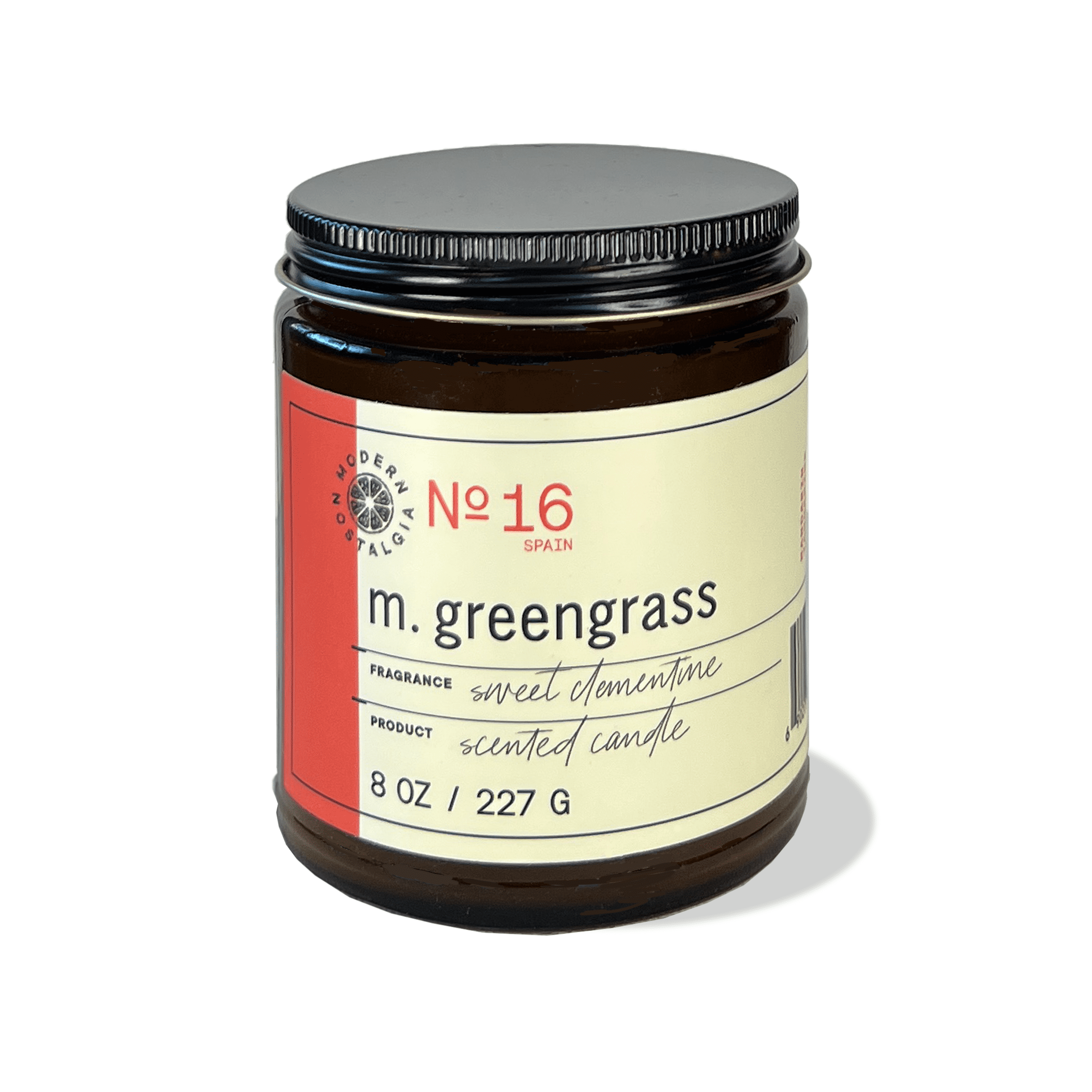 M Greengrass Sweet Clementine Jar Candle