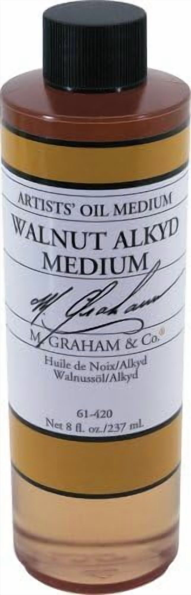 M. Graham 8-Ounce Walnut/Alkyd Medium - Walmart.com