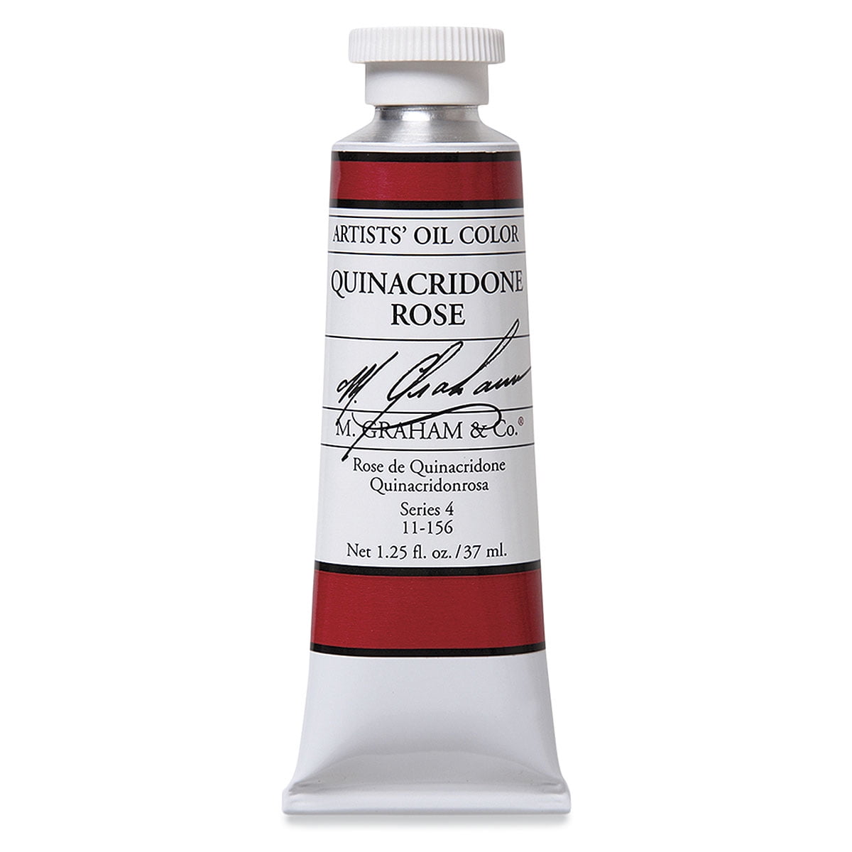M. Graham Artists' Oil Color - Quinacridone Rose, 37 ml tube - Walmart.com
