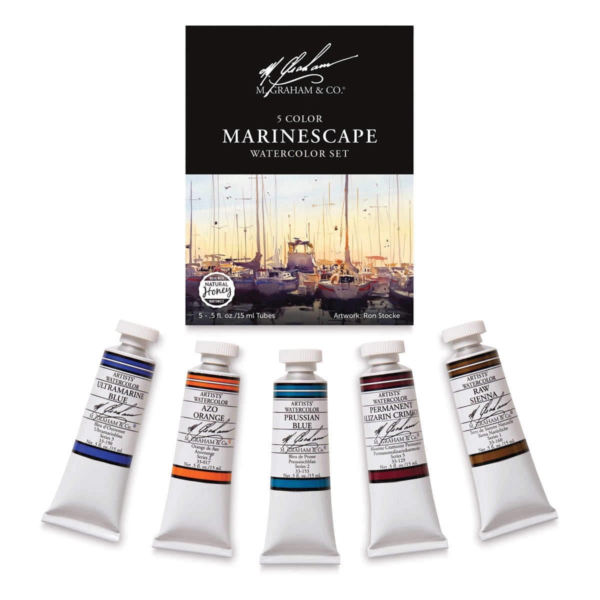 M. Graham Artists' Watercolor Set - Marinescape Set - Walmart.com