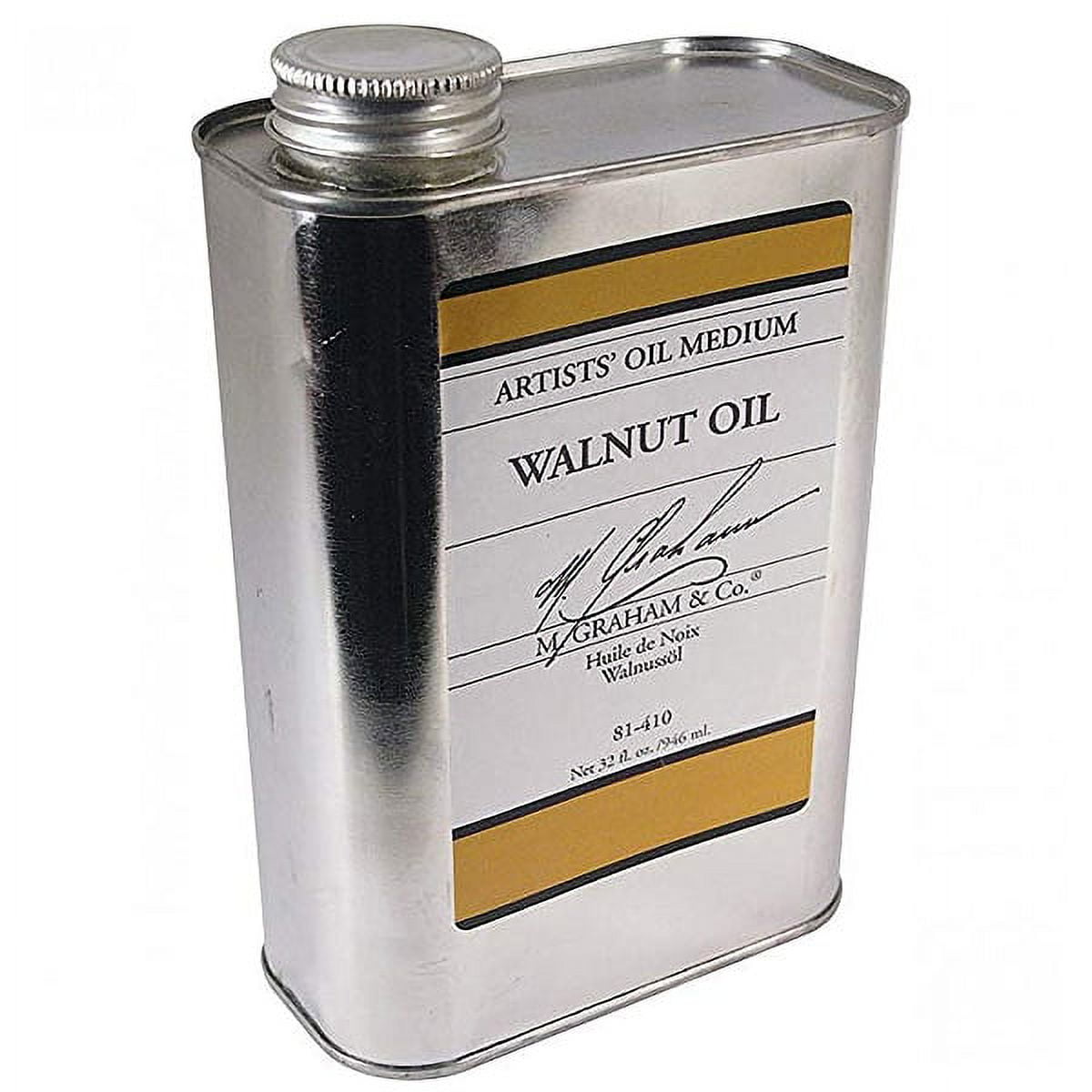 M. Graham Walnut Oil Medium - Walnut Oil Medium, 32 oz bottle - Walmart.com