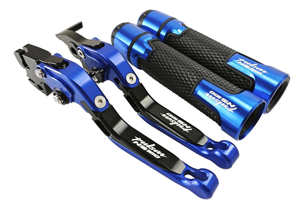 M Handles, Levers & Grips for Bajaj Pulsar NS160 TD, Blue - Walmart.com