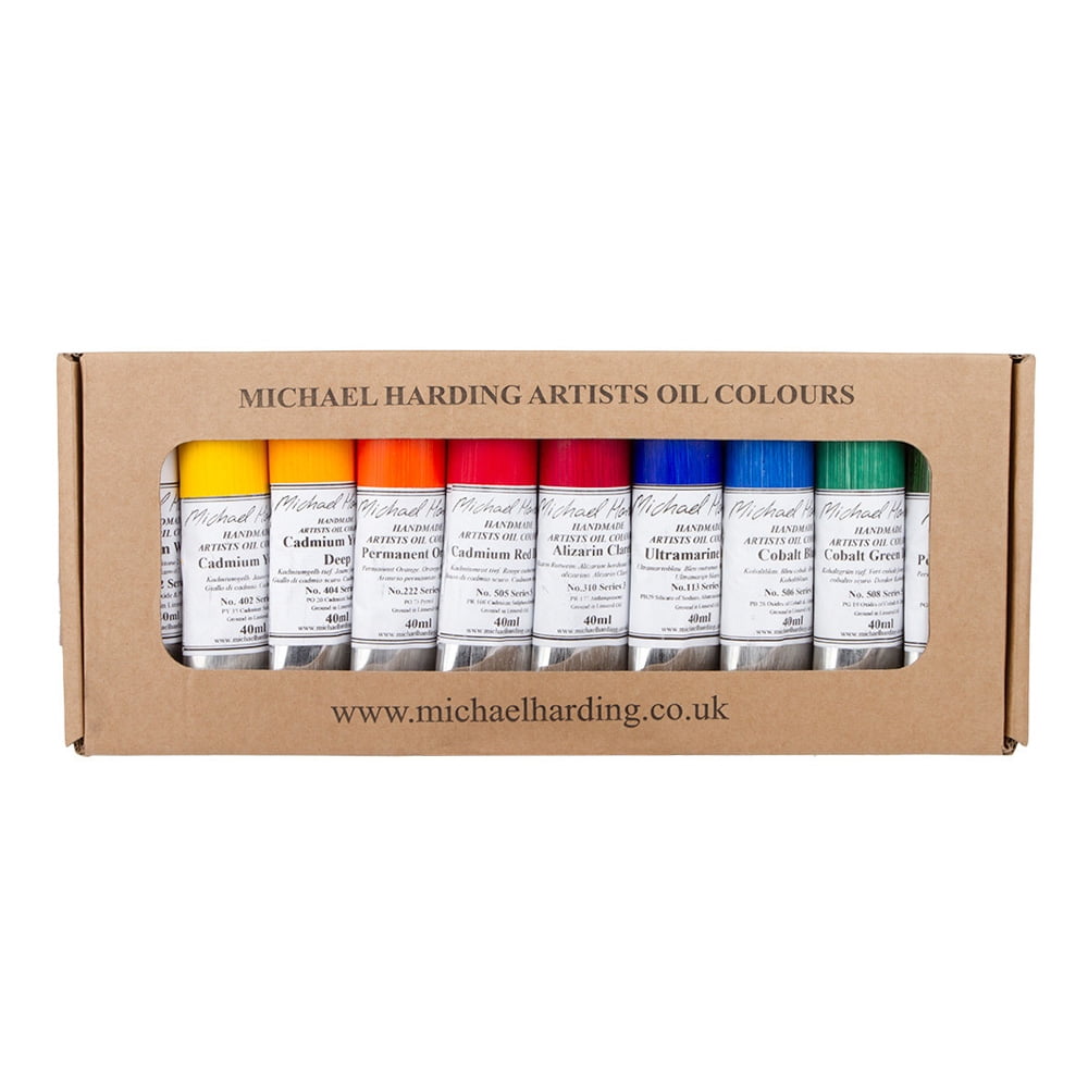 Michael Harding Plein Air Master Artist's Oil Painting Set - 10 Vibrant ...