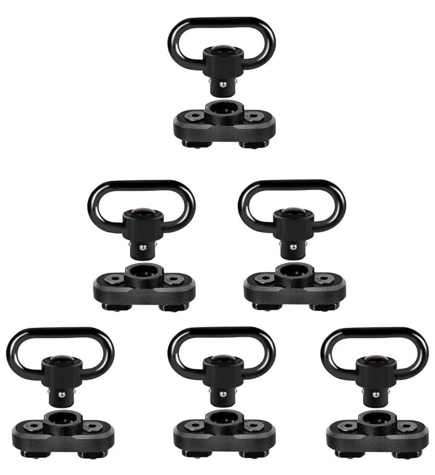 M-Lok QD Sling Swivel Mount Quick Detach Sling Attachment with Push ...