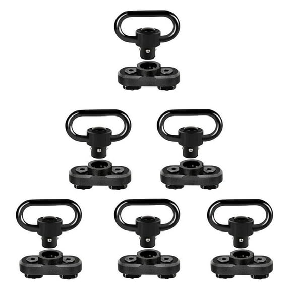 M-Lok QD Sling Swivel Mount Quick Detach Sling Attachment with Push ...