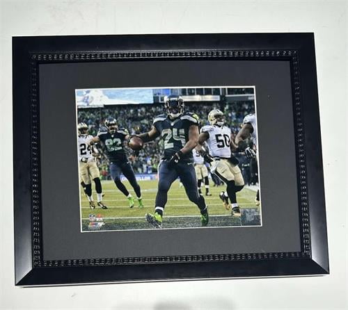M.Lynch Touchdown! - Seattle Team Football 11x14 Frame - Walmart.com
