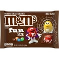 M&M's Fun Size Milk Chocolate Halloween Candy - 17.16 oz Bulk Bag ...