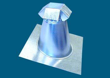 M&M Manufacturing RJTVC6 - Tapered Roof Jacks With Vent Cap, 6 ...