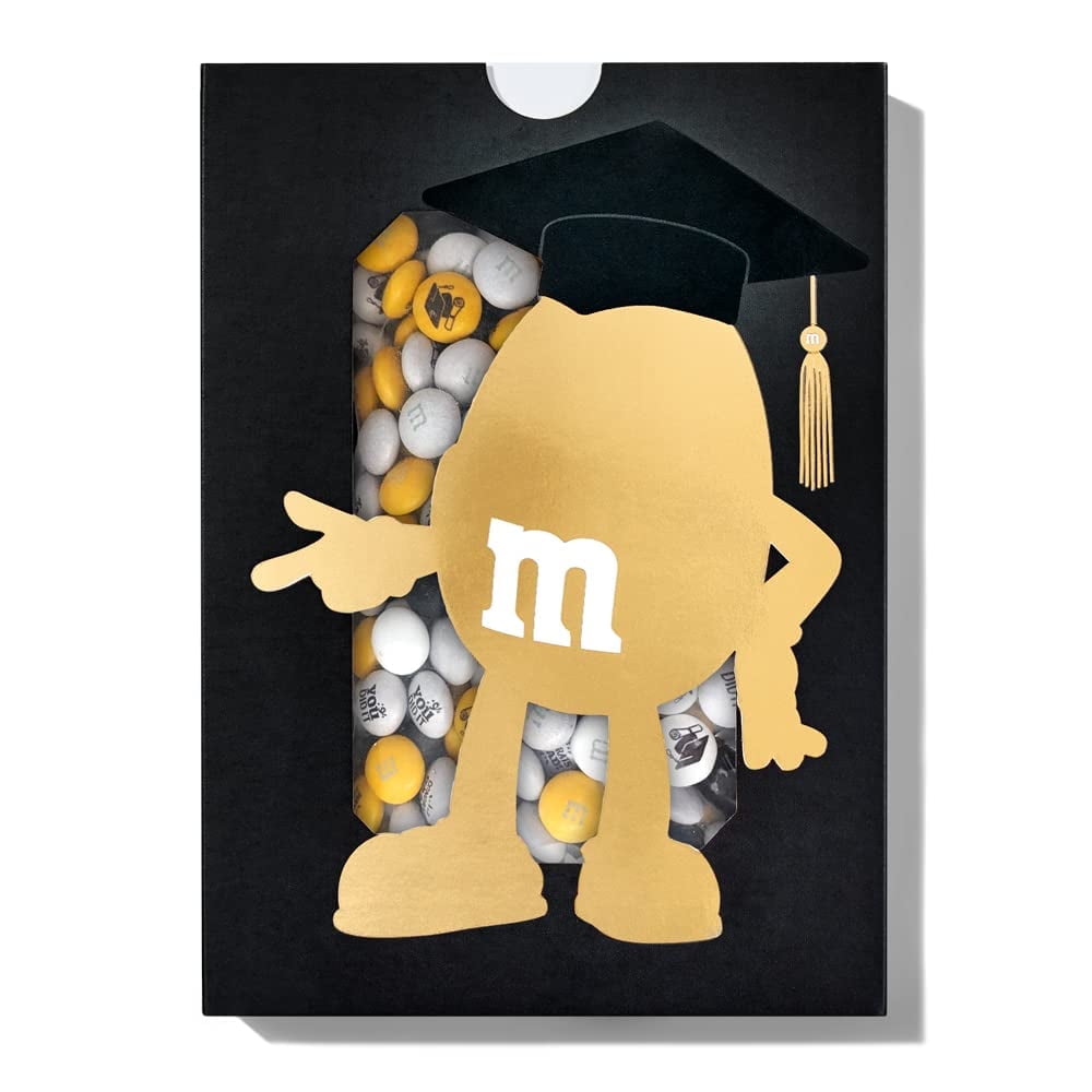 M&M'S Graduation Character Gift Box, 1lb of M&M'S Chocolate Candies ...