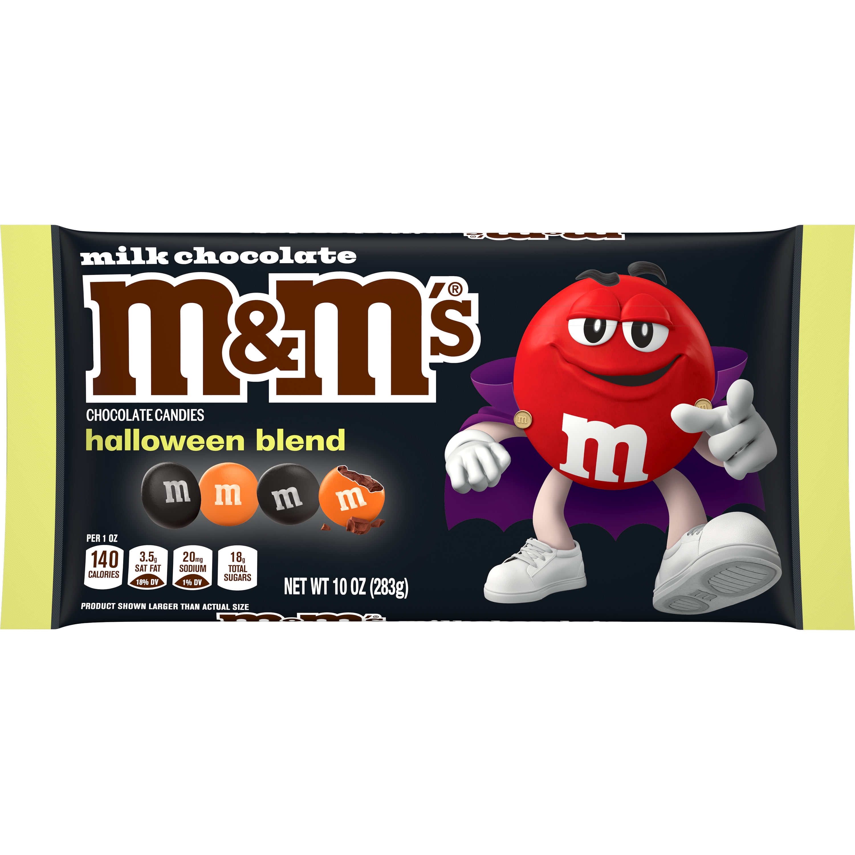 M&M's Halloween Blend Milk Chocolate Halloween Candy Bag - 10 oz ...