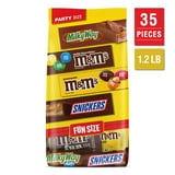 M&M'S Snickers & Milky Way Fun Size Chocolate Candy Variety Pack Party ...