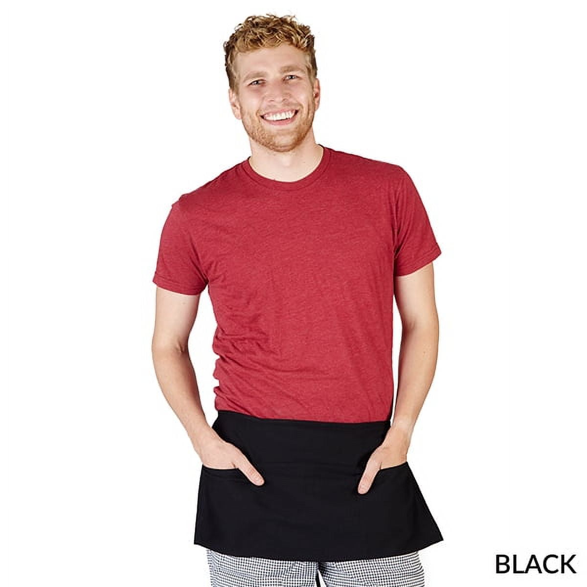 M&M SCRUBS FREE SHIPPING 3 POCKET COMMERCIAL WAIST APRON - Walmart.com
