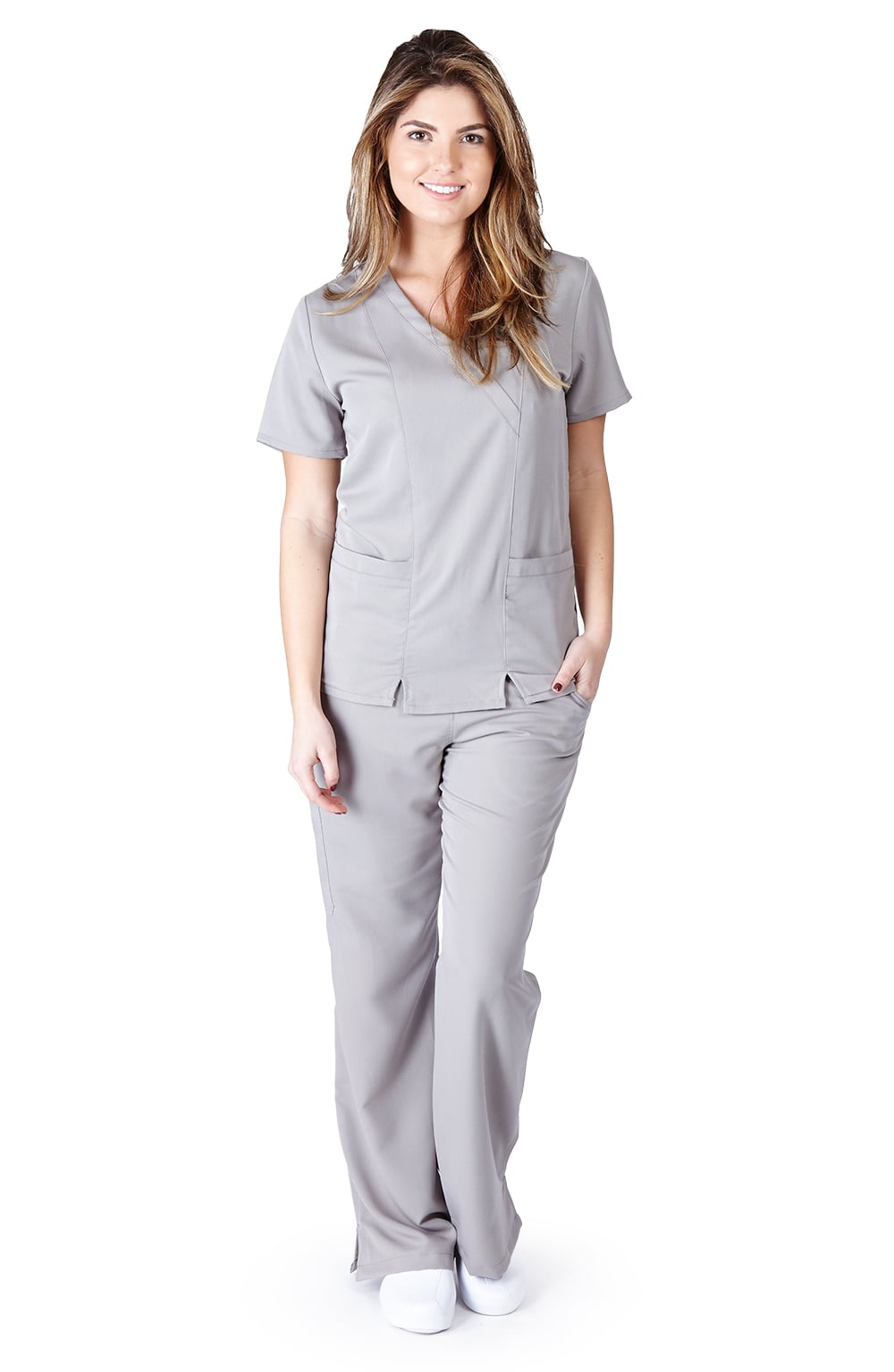 M&M SCRUBS Super Soft Junior fit scrub set 8115 9120 - Walmart.com