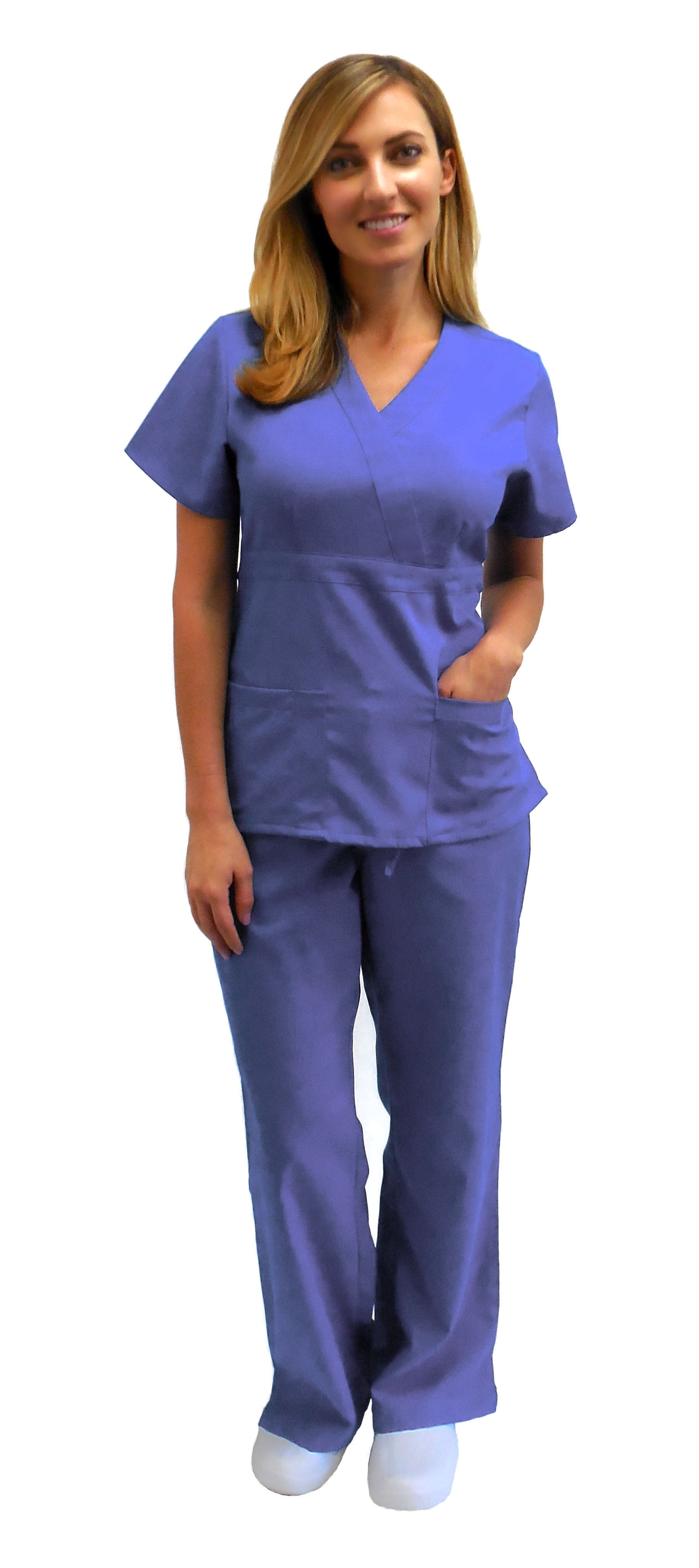 M&M SCRUBS Super Soft Junior fit scrub set 8115 9120 - Walmart.com