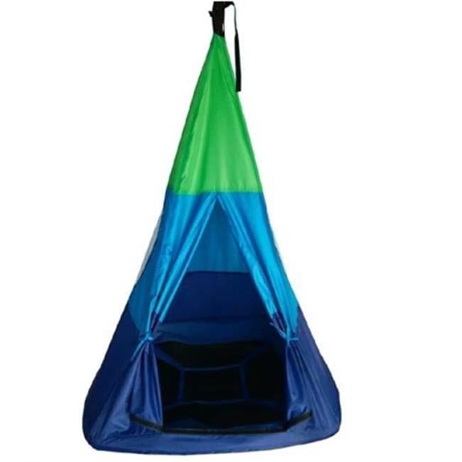 M&M Sales Enterprises Outdoor Teepee Tent Swing - Walmart.com