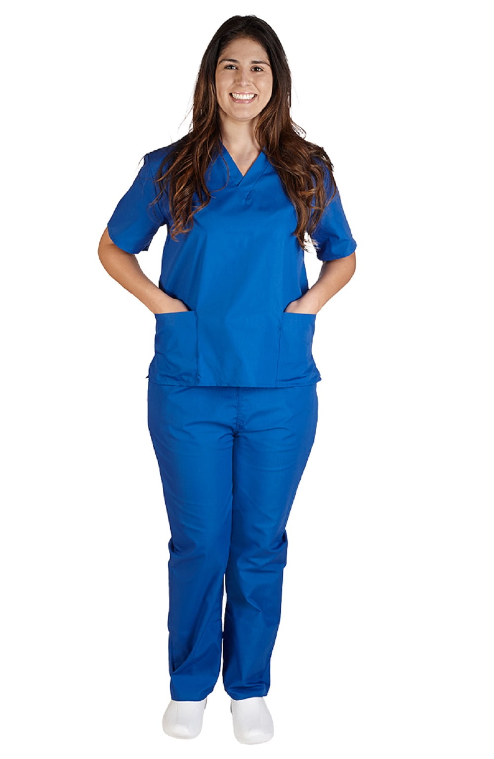 M&M Scrubs Solid Scrub Set - FREE SHIPPING XXS TO 5XL - Walmart.com