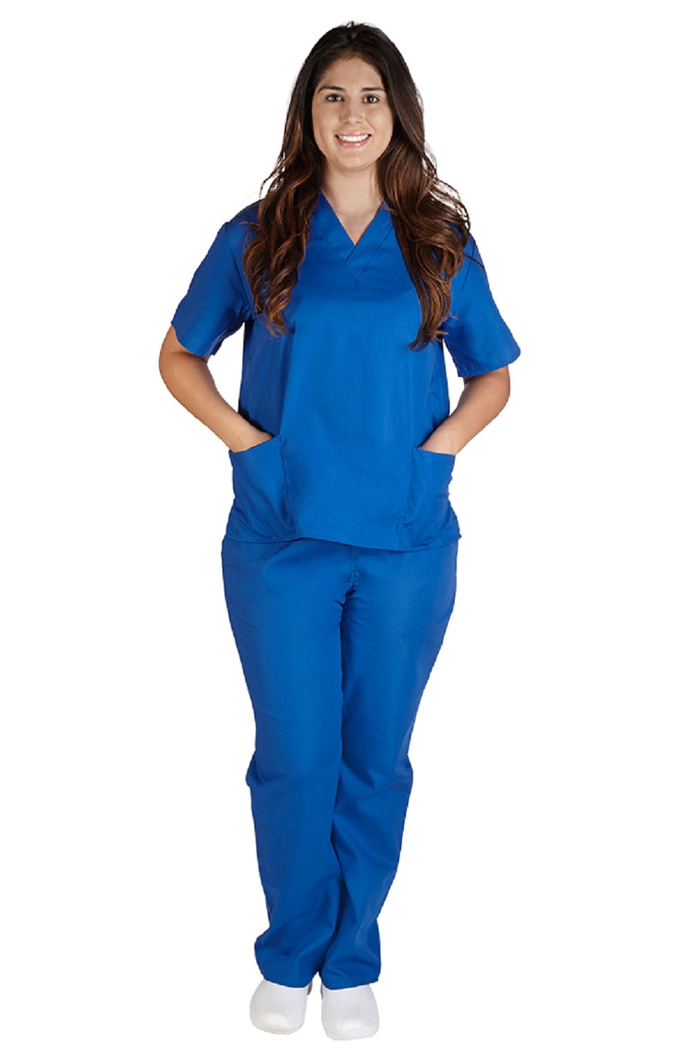 M&M Scrubs Solid Scrub Set - FREE SHIPPING XXS TO 5XL - Walmart.com
