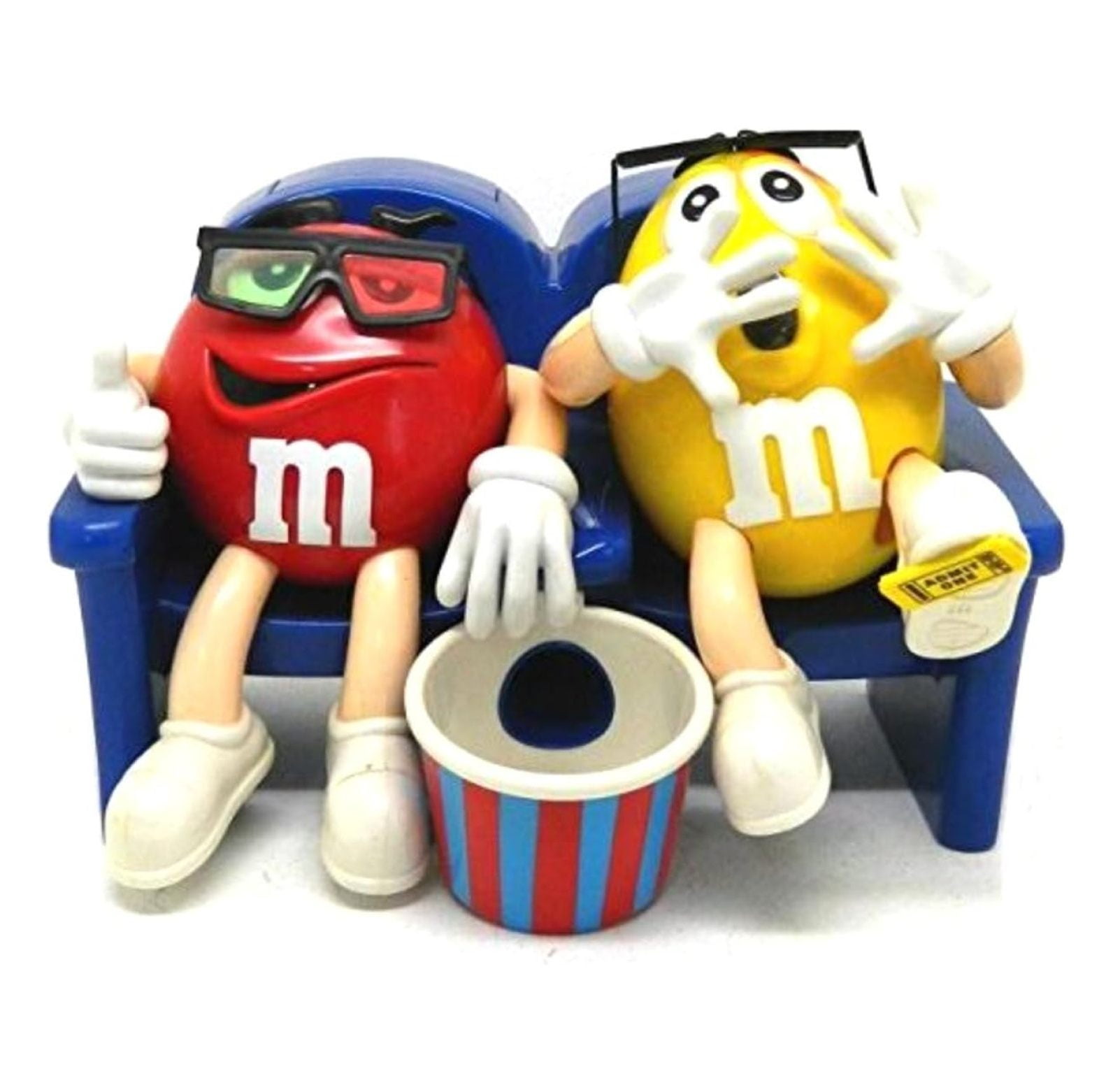 M&M's Candy Dispenser with 3D Glasses Collectible - Walmart.com