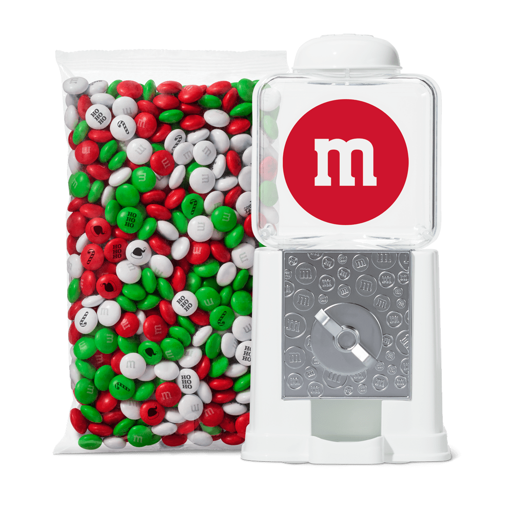 M&M's Candy Dispenser with Holiday Chocolate Blend - Walmart.com