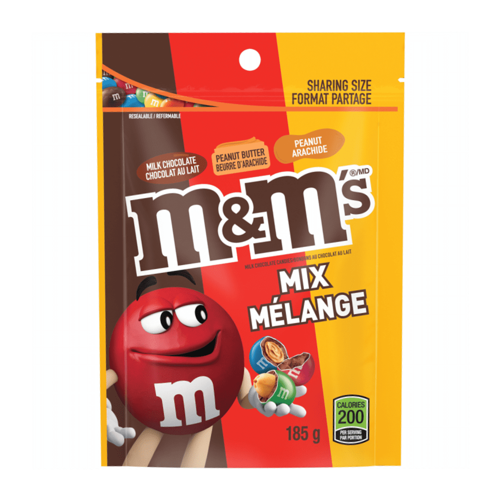 M&M's Classic Mix Pack, Milk Chocolate, Peanut Butter, Peanuts Center ...