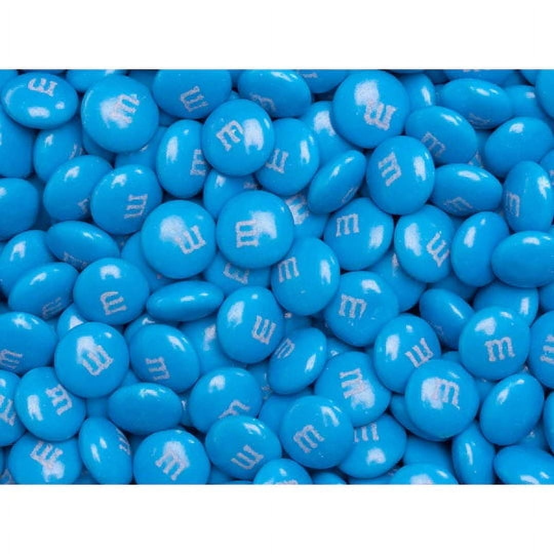 M&M's Milk Chocolate Candies Bulk Blue - Single Color - 10 lbs (Pack of ...