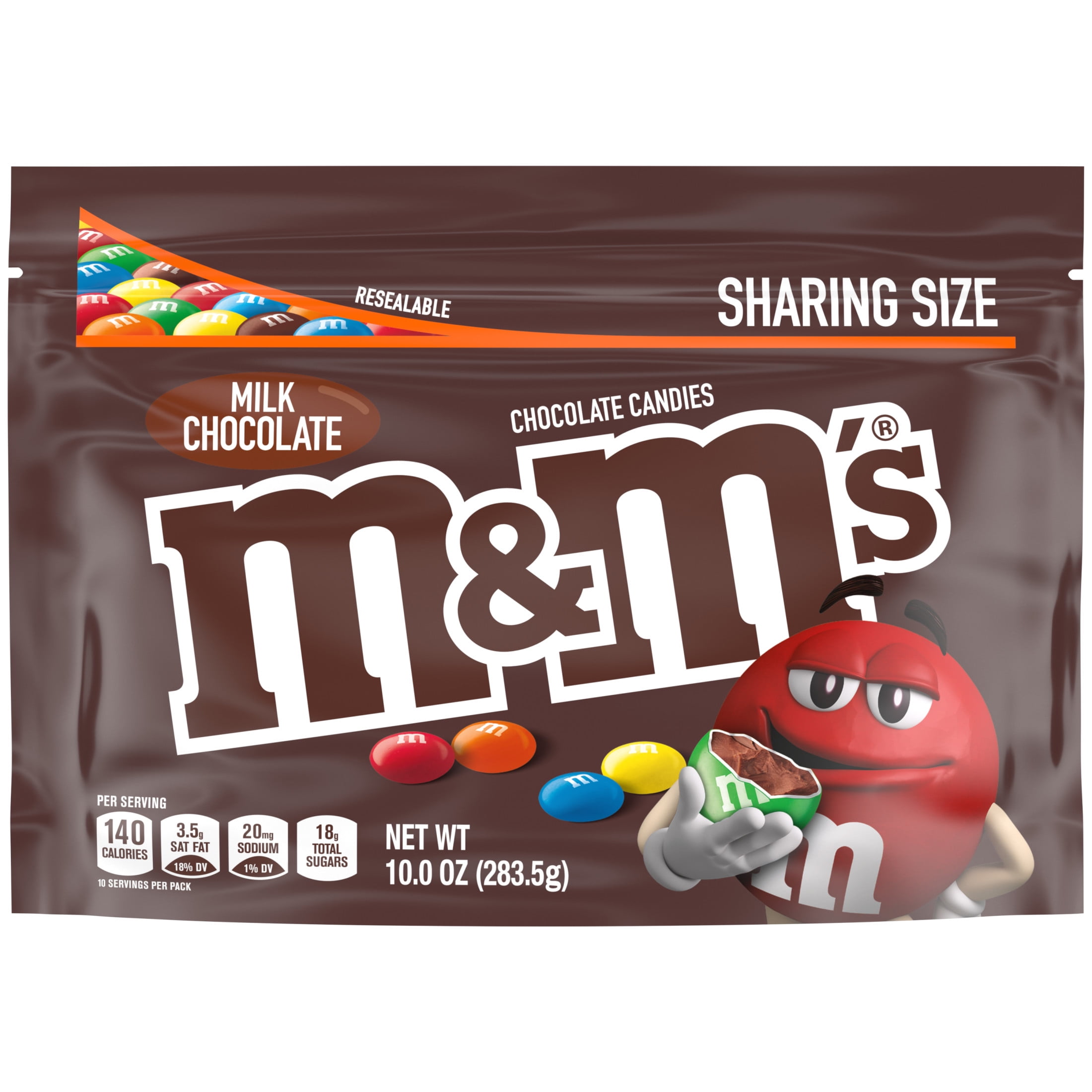 M&M's Milk Chocolate Candy Bag,(1PACK) - Walmart.com M&M's Milk Chocolate Candy Bag,(1PACK) - Walmart.com
