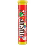 M&M's Small Minis Milk Chocolate Candy Packs - Bulk Box 1.08 Oz Tubes ...