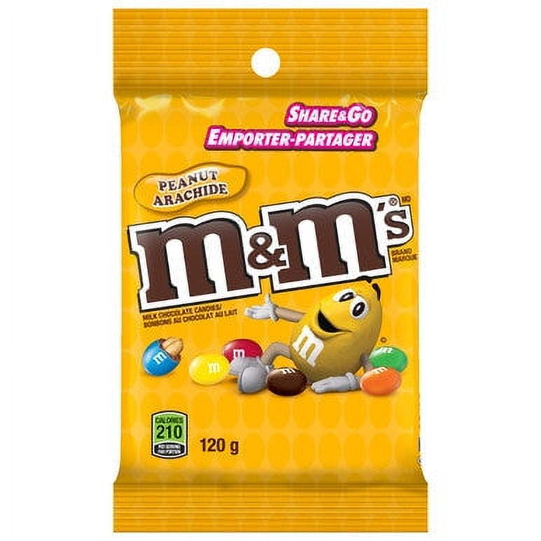 M&M's Peanut Candies, Peg Pack 120g/4.2 oz., 24-Count {Imported from ...