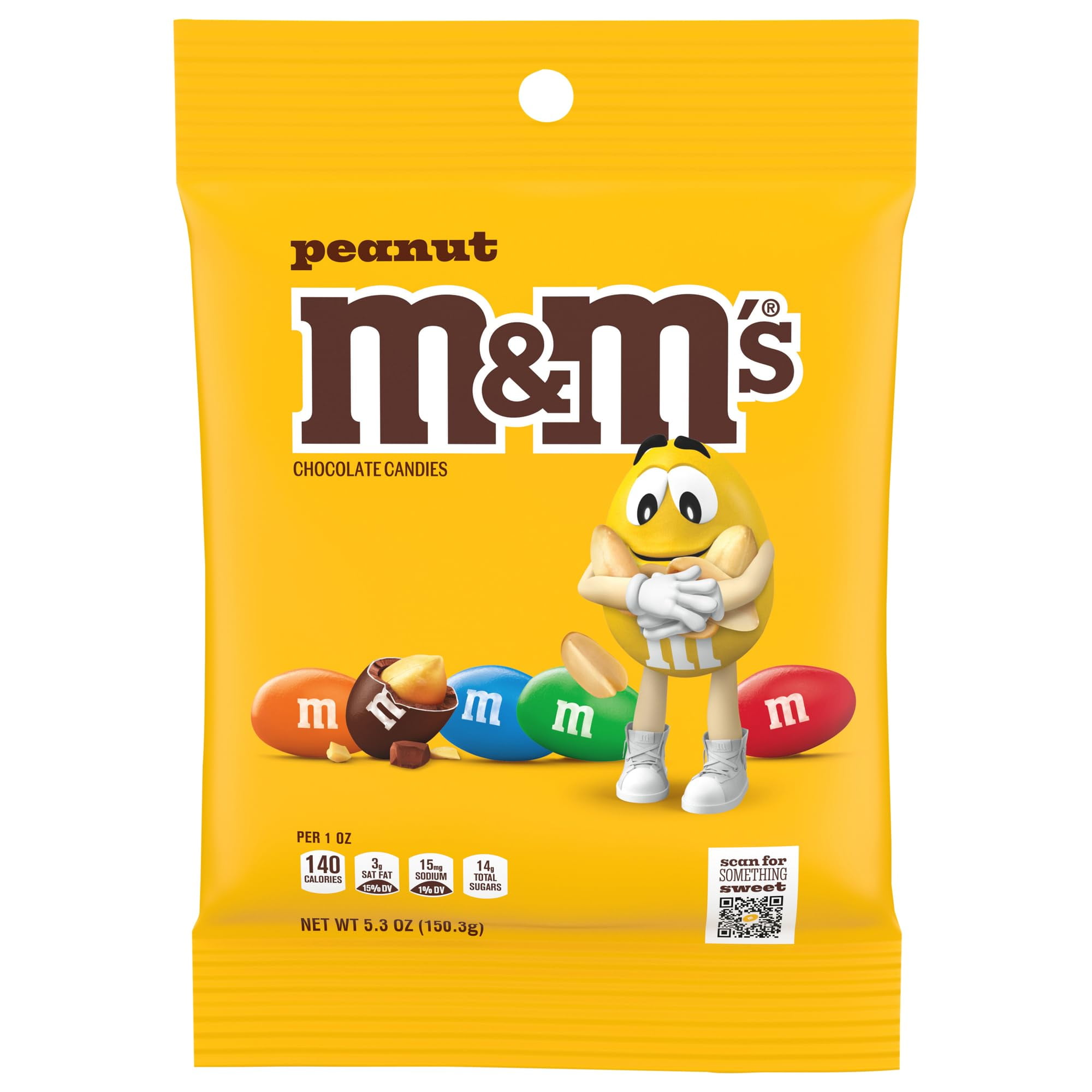 M&M's Peanut Peg Pack - 5.3 oz - Walmart.com