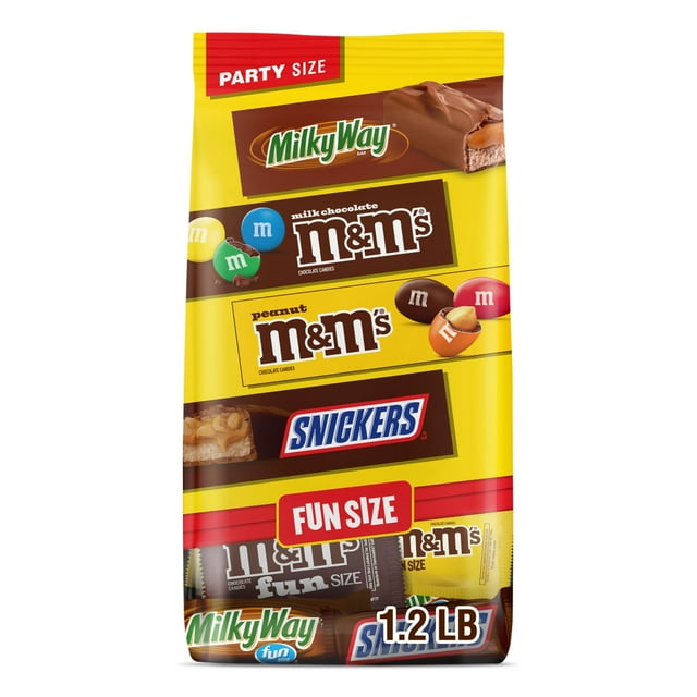 M&M's, Snickers & Milky Way Chocolate Candy Variety Mix , Party Size ...