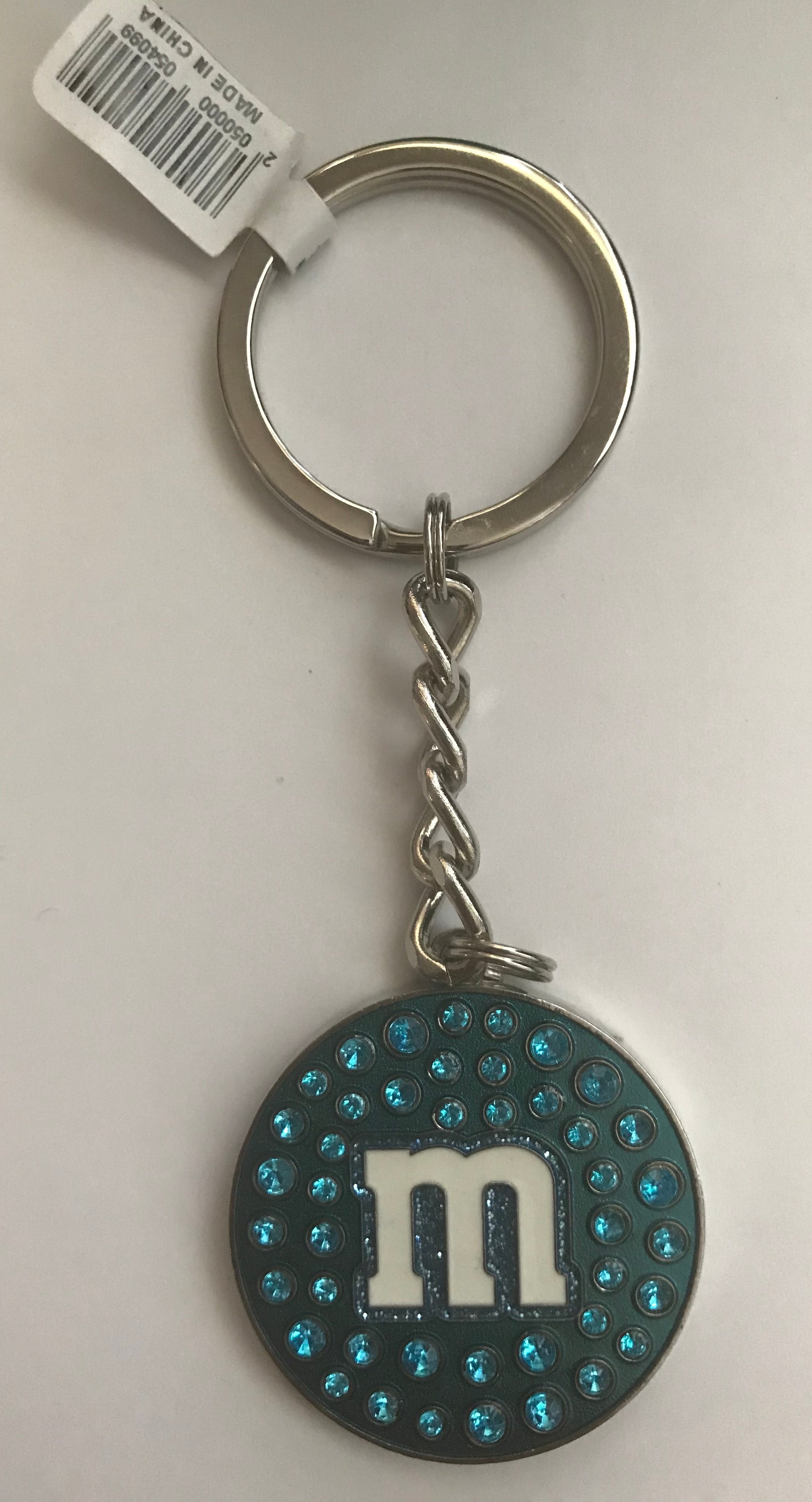 M&M's World Blue Lentil with Stones Metal Keychain New with Tag ...