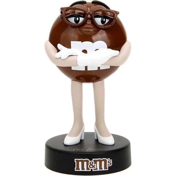 M&M's 4" Brown Die-Cast Collectible Figure, Toys for Kids and Adults ...