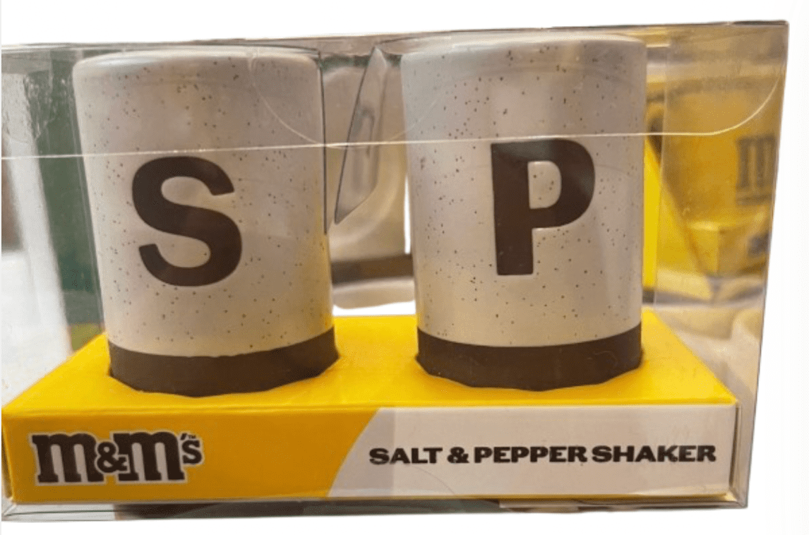 M&M's World Characters Salt and Pepper Shaker Set New with Box ...