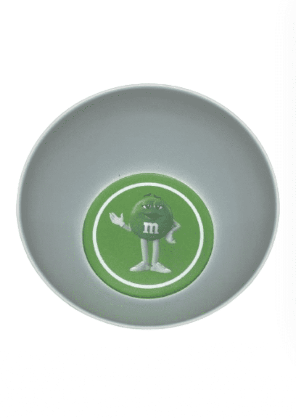 M&M's World Green Character Silhouette Melamine Satin Finish Bowl New ...