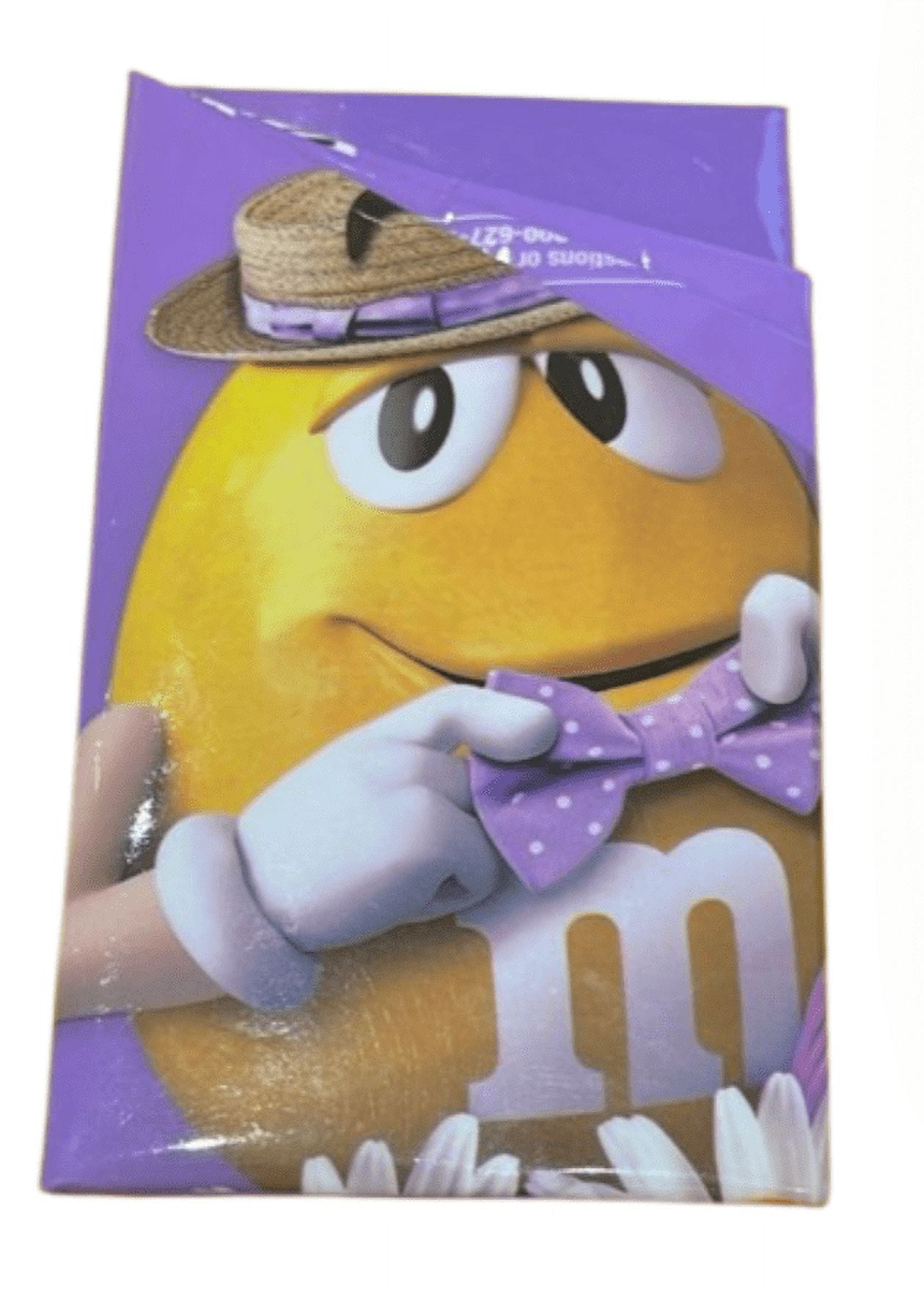 M&M's World Mitz Card Holder Purple Yellow Character New with Tag - Walmart.com